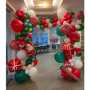 Dark Green Balloons 100pcs Dark Green Balloon Garland Arch Kit 5/10/12/18 Inch Different Sizes Dark Green Matte Latex Balloon for Baby Shower Birthday Jungle Safari Party Decorations Christmas Balloon