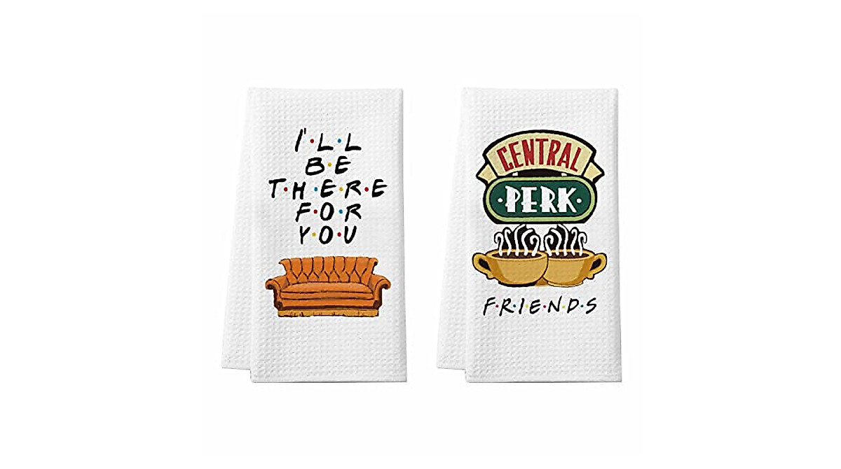 Cute Friends Kitchen Towels - Perfect Gift for Fans