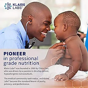 Klaire Labs Seleno Met - 200mcg Selenium as Hypoallergenic Selenomethionine, Bioavailable Antioxidant Support with No Yeast, Dairy & Gluten-Free (100 Capsules)