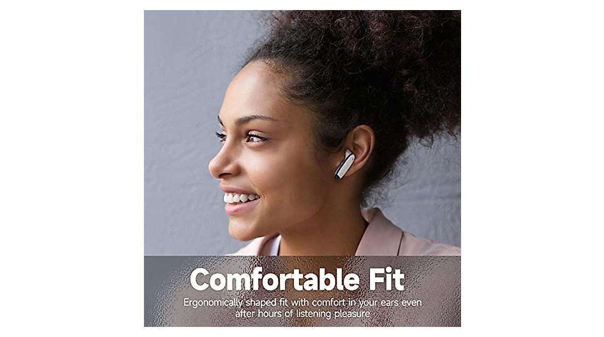 OMK Wireless Bluetooth Earbuds - 30H Playtime, Waterproof & Stereo Sound