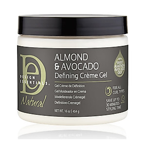 Design Essentials Natural Almond & Avocado Curl Defining Creme Gel For All Curl Types - 16 Oz