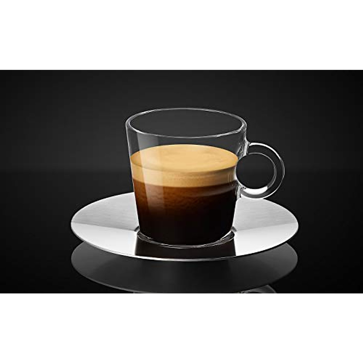Nespresso Set Glass Collection Espresso Cups & Saucers,A & P Cahen Design,New