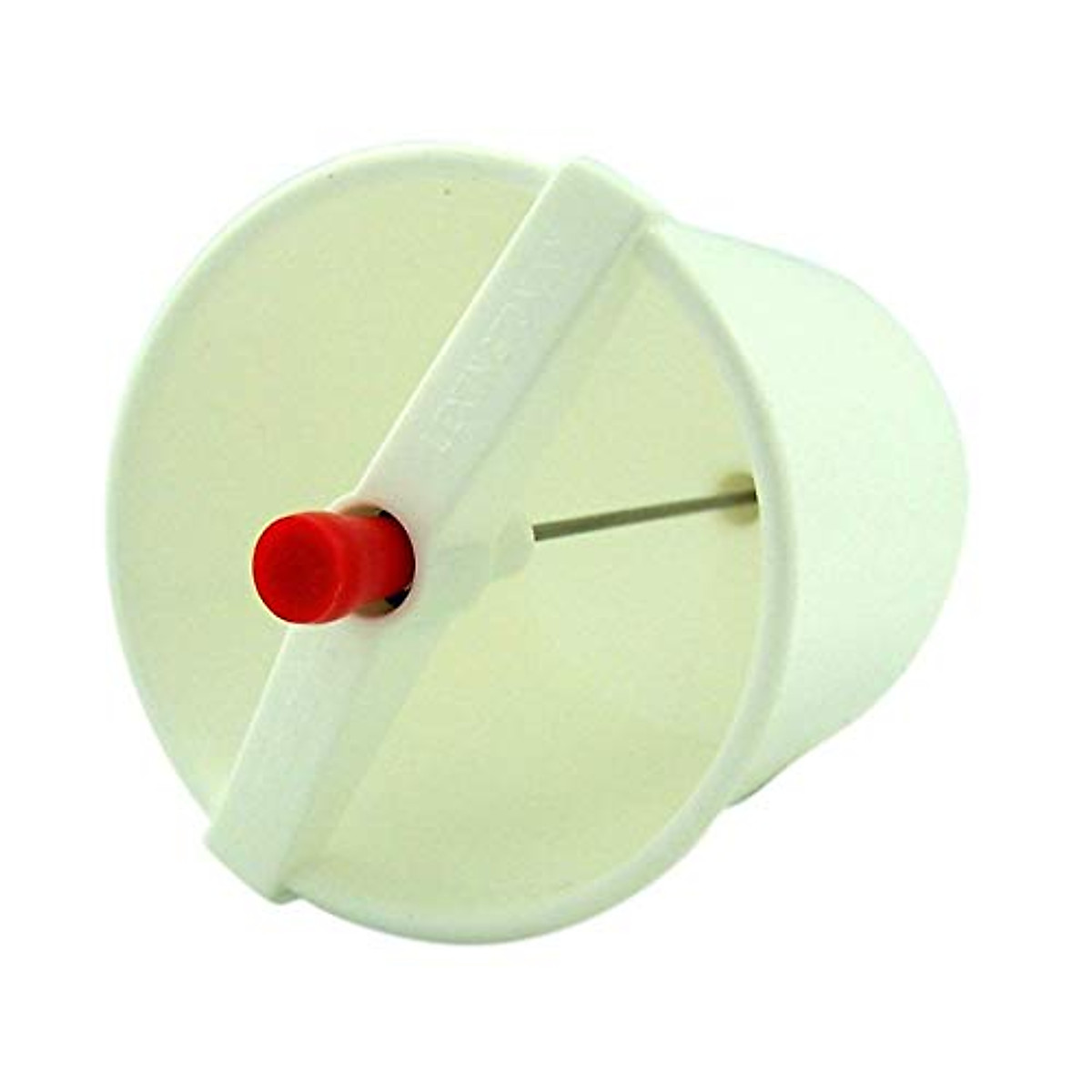 White Plastic Push Button Communion Cup Filler Church Supplies, Fills Up to 25 Cups