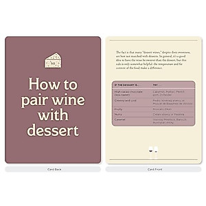 The Wine Lover's Card Deck: 50 Cards for Selecting, Tasting, and Pairing