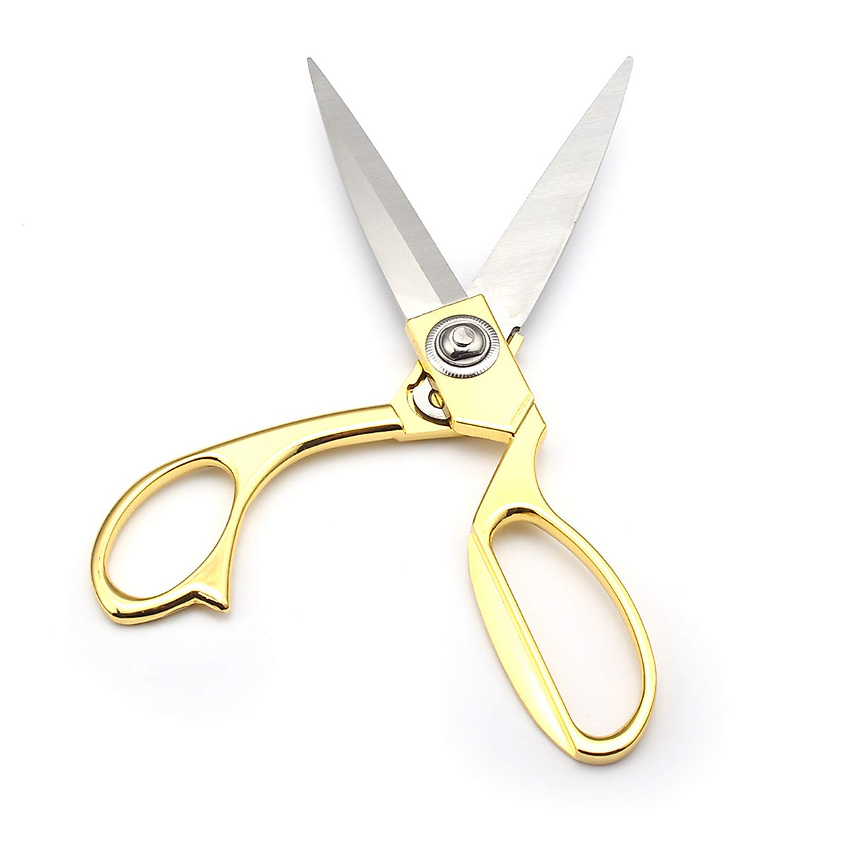JYTUUL Gold 8" Sharp Tailor Scissors Fabric Scissors Leather Scissors Stainless Steel Professional Heavy Duty Clothing Dressmaking Shears Tailor Sewing Fabric Craft Cutting