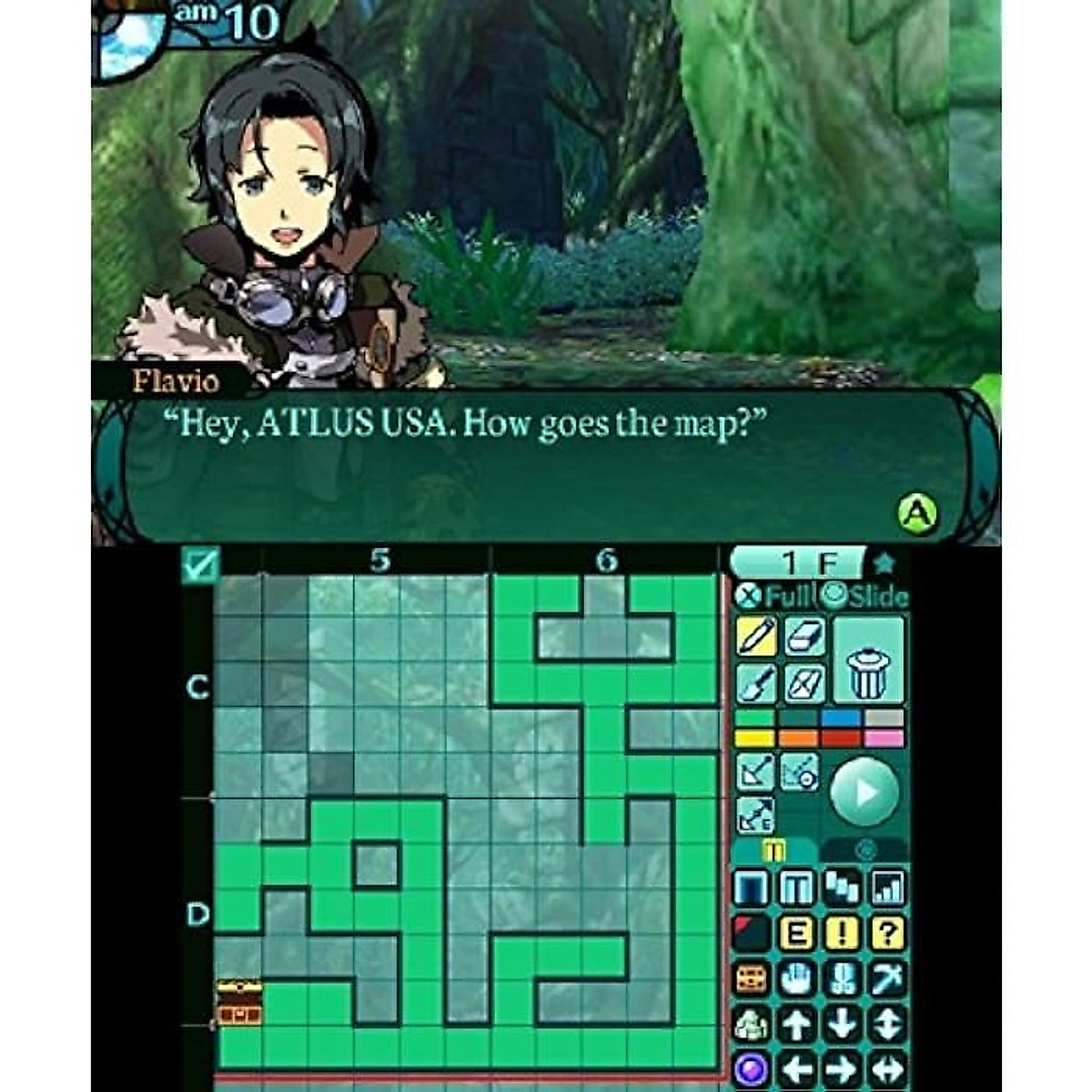 Etrian Odyssey 2: Untold: The Fafnir Knight (Nintendo 3DS)