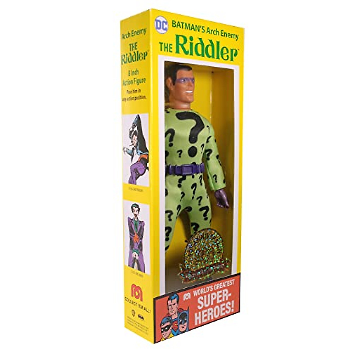 Mego DC Riddler 50th Anniversary 8-Inch Action Figure