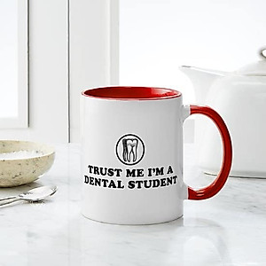 CafePress Trust Me I'm A Dental Student Mug Ceramic Coffee Mug, Tea Cup 11 oz