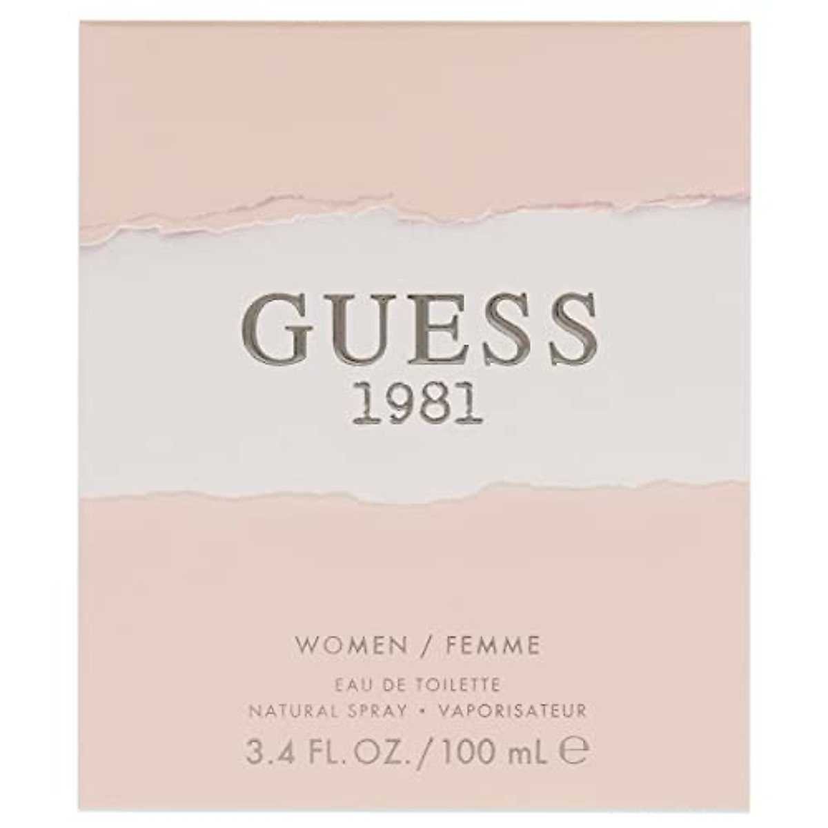 Guess 1981 Eau De Toilette Perfume Spray for Women, 3.4 Fl. Oz.
