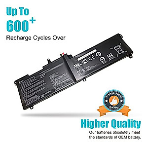 TsuLin C41N1541 Laptop Battery Compatible with Asus Rog Strix GL702 GL702V GL702VM GL702VMK GL702VS GL702VSK GL702VT GL702ZC G702VMK G702VM G702VT G702VSK G702VS Series Notebook 15.2V 76Wh 5000mAh