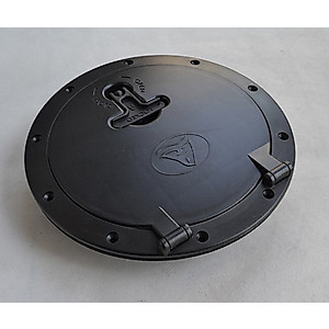 RIYIN 8 Inch Hole Diameter Deck Hatch with Cat Bag for Kayak Boat Fishing Rigging