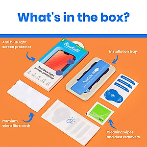 Ocushield Anti Blue Light Tempered Glass Screen Protector for iPhone 14 Pro 6.1" - Protect Your Eyes Reduce Migraines & Improve Sleep