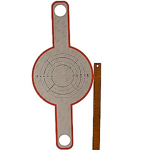 hobbyme 2 Pcs Silicone Bread Sling Dutch Oven,Non-Stick & Easy Clean Reusable Silicone Bread Baking Mat,With Extra Long Handles Bread Baking Sheet Liner,Bread Baking Mat for Transferable Dough