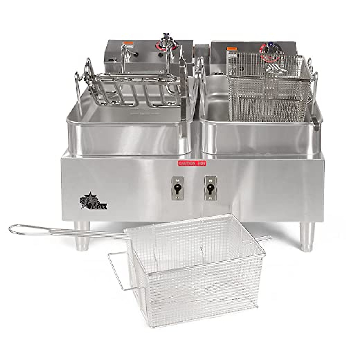 Star 530TF Electric Fryer, Twin Pot, 30 lb.