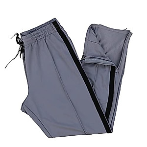 Victoria's Secret Pink Active Track Pants (Silver, XL)