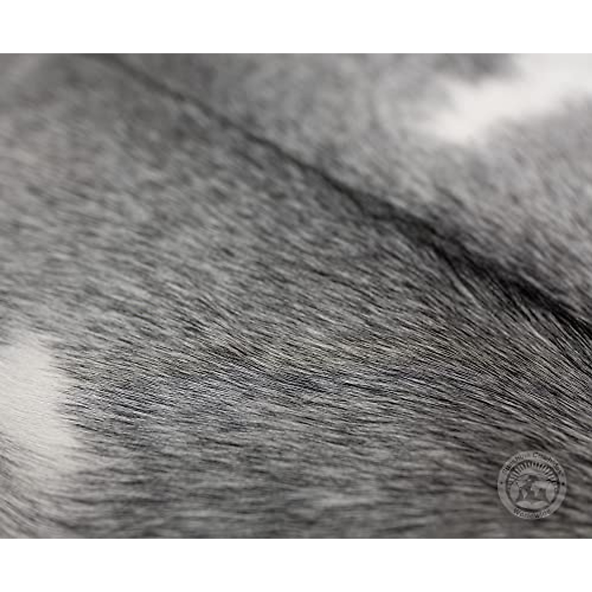 Genuine Goatskin Rug Goat Skin Goat Hide Goat Skin Rug Exotic 2 x 3 ft.