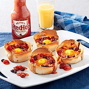 Frank's RedHot Original Cayenne Pepper Hot Sauce, 1 gal - One Gallon Bulk Container of Cayenne Pepper Hot Sauce to Add Flavorful Heat to Entrees, Sides, Snacks, and More