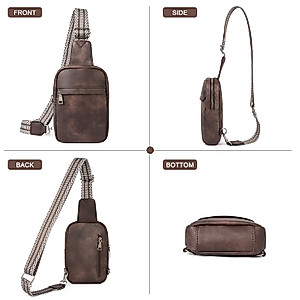 CLUCI Backpack Purse for Women + Small Sling Bag