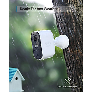 eufy security, eufyCam 2C 2-Cam Kit, Security Camera Outdoor, Wireless Home Security System with 180-Day Battery Life, HomeKit Compatibility, 1080p HD, IP67, Night Vision, No Monthly Fee