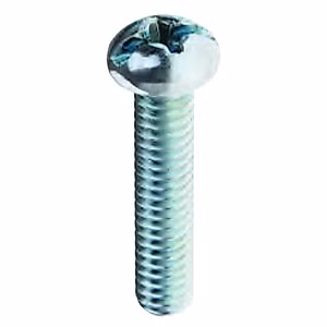 1/4-20 x 2” Round Head Combo Machine Screws, 100