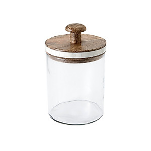 Thirstystone Glass Canister, MEDIUM, Clear