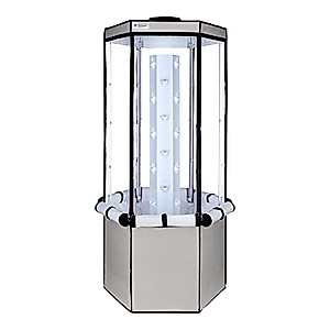 Aerospring Indoor Hydroponic Growing System 2.0 – Grow 27 Lettuce, Vegetable, Herb & Fruiting Plants | Includes Grow Tent, 150W LED Grow Lights, Fan & Wheels for Indoor Gardening