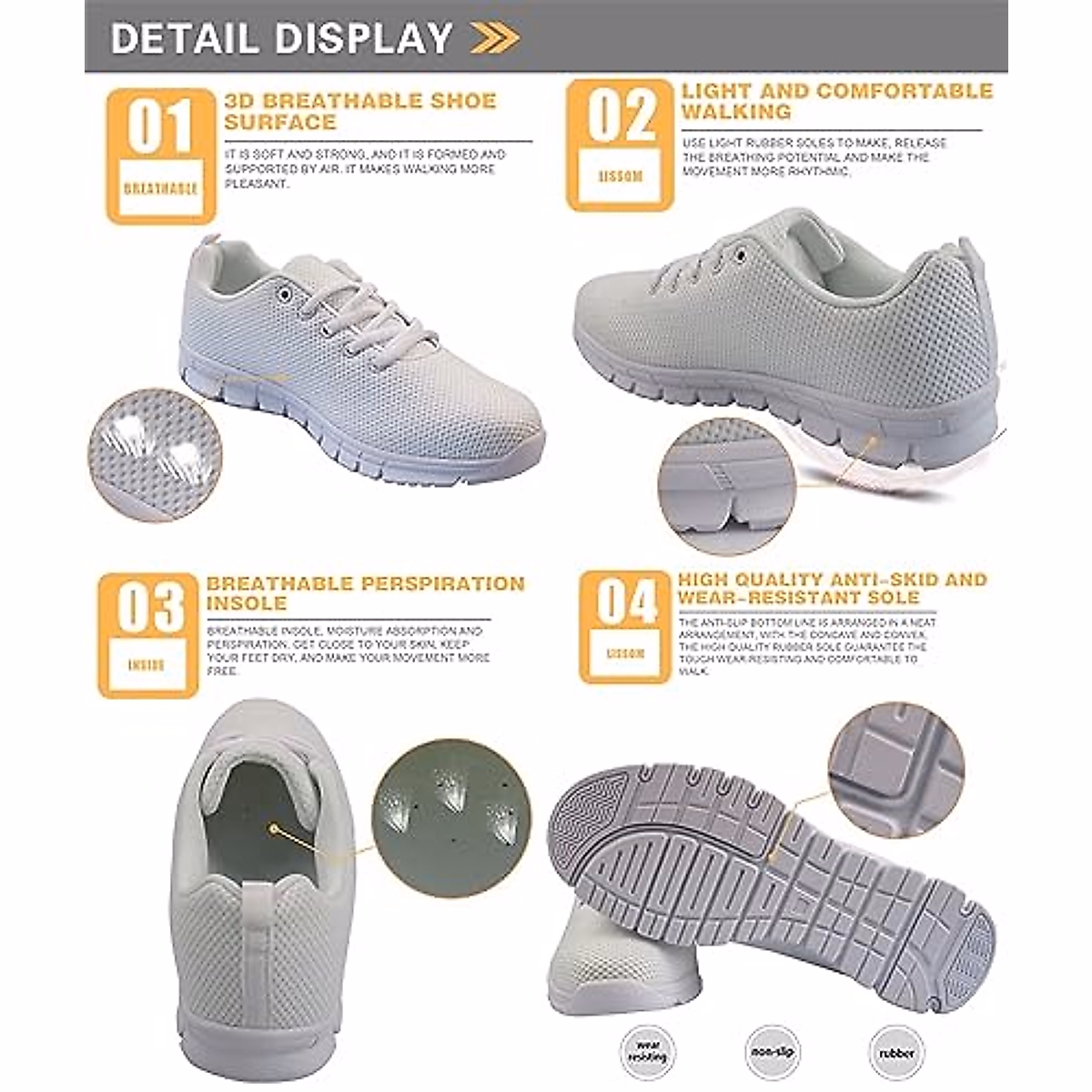 Coloranimal Halloween Sneakers for Womens Rainbow Music Notes Fashion Tennis Shoes Colorful Bats Halloween Gothic Pattren Air Cushion Walking Running Shoes