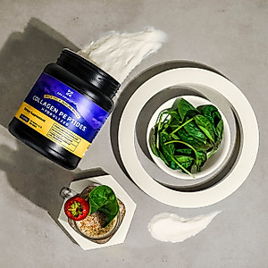 Zen Principle Grass-Fed Collagen Peptides 1.5 lb. Anti-Aging Hydrolyzed Protein Powder for Healthy Hair, Skin, Joints & Nails. Paleo and Keto Friendly, GMO and Gluten Free, Pasture-Raised Bovine.