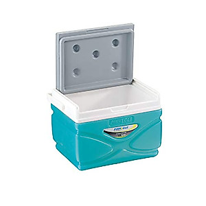 Picnic Cooler – 4.5 Liter Hard Cooler – Coolbox Keeps Contents Cool for 48 Hours – BPA Free Outdoor Cooler – Portable Cooler for Picnics, Grill, Camping (Sky Blue)