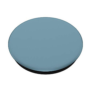 Simple Chic Solid Color Medium Muted Sky Blue PopSockets PopGrip: Swappable Grip for Phones & Tablets