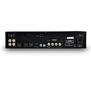 PSB-1000DSP Class D 1000W RMS Subwoofer Amplifier for Home Theater with RS-232 / IR Remote Control, Dual Sub Speaker Outputs