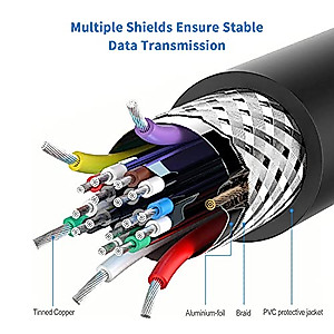 Duttek Mini USB to USB C OTG Cable, USB C Male to Mini USB 5-Pin Male On-The-go Data Convertor Adapter OTG Cable for MacBook, iMac Pro, Chromebook Pixel(Grey & Black) (10 inch/25 cm)