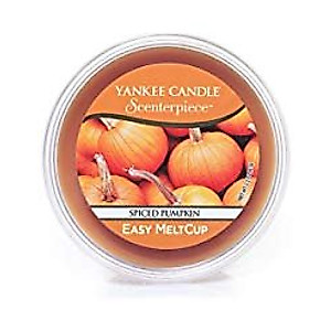 Yankee Candle Spiced Pumpkin Scenterpiece Easy MeltCup, Food & Spice Scent,medium orange,Scenterpiece Easy MeltCups
