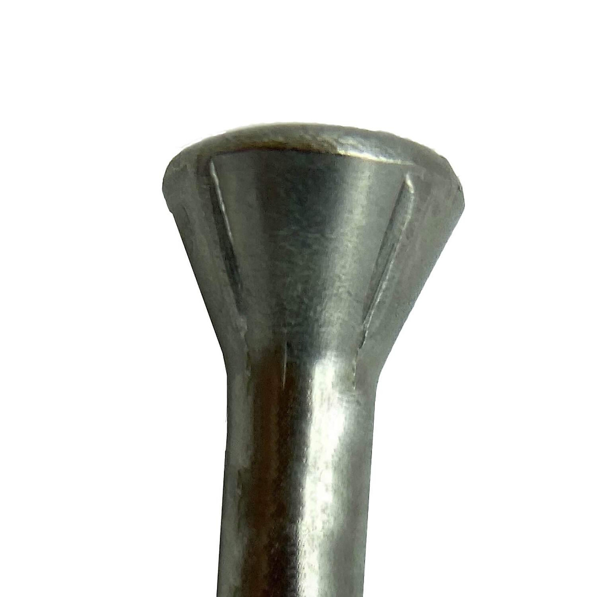 #9 x 4 Silver Star Stainless Steel Trim Head Screw Torx/Star Drive Head - Stainless Steel Trim Head Wood Screws - (1 Pound - 65 Approx. Screw Count)