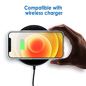 JETech Case for iPhone 12 Mini 5.4-Inch, Non-Yellowing Shockproof Phone Bumper Cover, Anti-Scratch Clear Back (Clear)