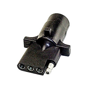 Reese Towpower 74606 4-Way Round to 4-Way Flat Adapter