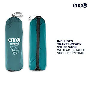 ENO, Eagles Nest Outfitters Lounger SL Camping Chair, Outdoor Lounge Chair, Seafoam