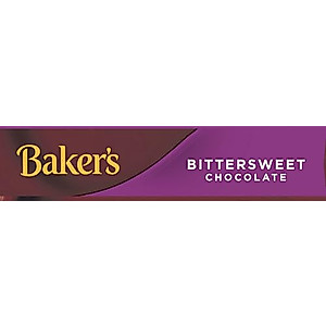 Baker's Premium Bittersweet Chocolate Baking Bar (4 oz Bar)