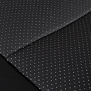 EDEALYN Ultra-Luxury PU Leather Car Seat Protection Car Seat Cover for Most Four-Door Sedan & SUV,Single Seat Without Backrest 1PCS (W 20.5''× L21''×Thick 0.2'') (3D - Black)