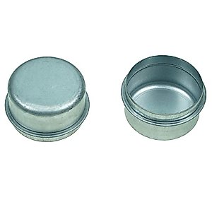 AIVWUMOT 1.98" Inch Trailer Axle Wheel Hub and Bearing Grease Cover Dust Cap 2k 3.5k 3,500 lb(2Pack) Fit for Boat Trailer