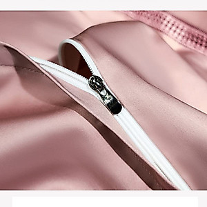 TREXD Long Staple Cotton Hollowed Out Four-Piece Set Cotton Sateen Sheet Bed Cover Wide Brim Series (Color : D, Size : 200 * 230cm)