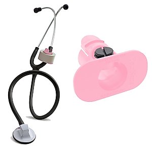 StatGear Stethoscope Tape Holder - Personalized Medical Items for Nurses, Paramedics, EMT, EMS - Pink