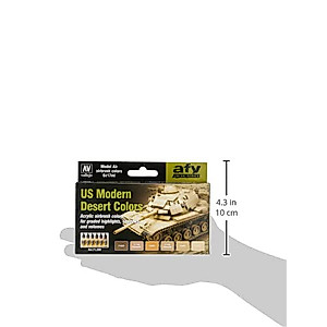 Vallejo Model Air Set - US Modern Desert Colors