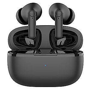 Bluetooth 5.3 Headphones Wireless Earbuds Immersive 3D Stereo Built-in HD Microphone 56H Playback USB-C Fast Charging In-Ear Earphones IPX8 Waterproof Ear buds for ios Android Sports Work Travel