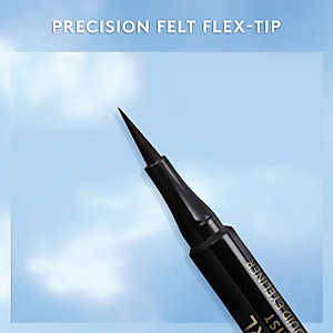 COVERGIRL Exhibitionist Lash Enhancing Liquid Eyeliner, Matte Black