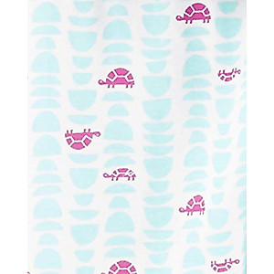 Simple Joys by Carter's Girls' 6-Piece Snug Fit Cotton Pajama Set, Black Unicorn/Blue Tortoise/Grey Heather/Pink Polka Dot, 8