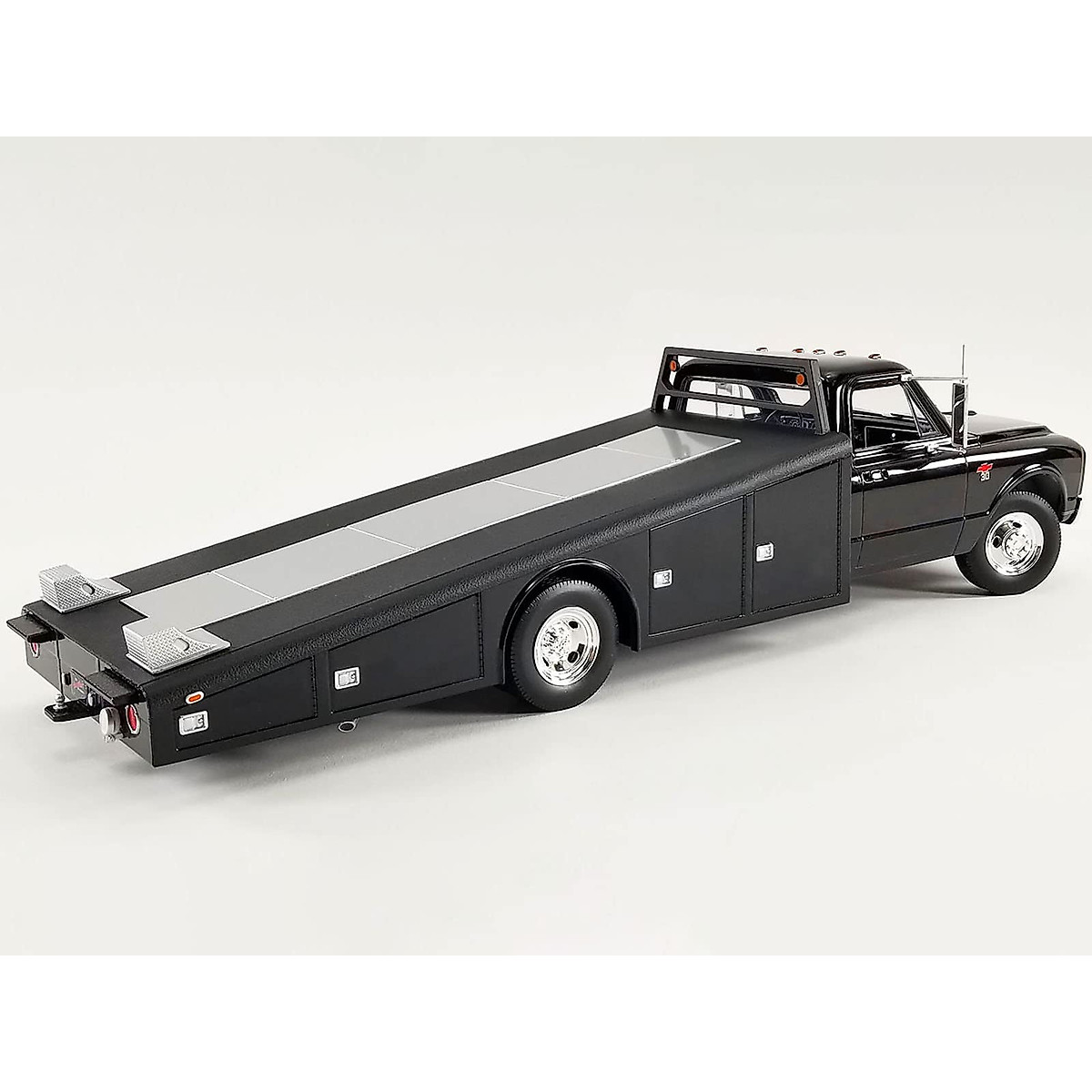 1967 Chevy C-30 Ramp Truck Black Limited Edition to 476 Pieces Worldwide 1/18 Diecast Model Car by Acme A1801710