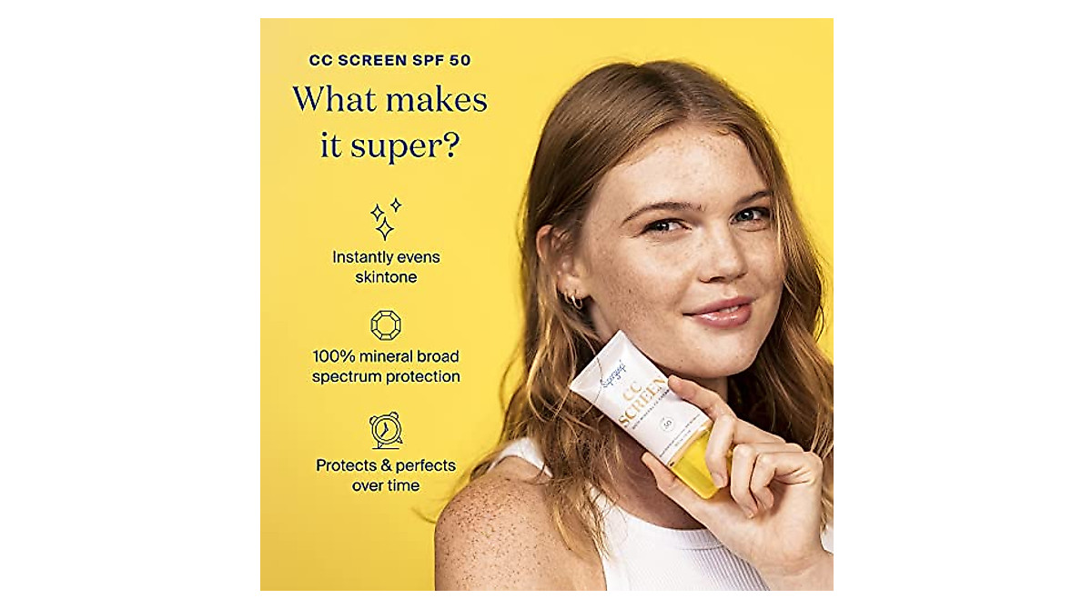 Supergoop! CC Screen SPF 50 PA++++ Mineral CC Cream & Sunscreen