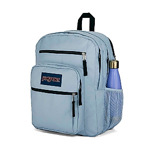 JanSport Big Student Laptop Backpack for College Students, Teens, Blue Dusk Computer Bag with 2 Compartments, Ergonomic Shoulder Straps, 15” Laptop Sleeve, Haul Handle - Book Rucksack