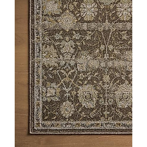 Loloi Magnolia Home by Joanna Gaines x Mona Bark/Natural 7'-6" x 10' Area Rug